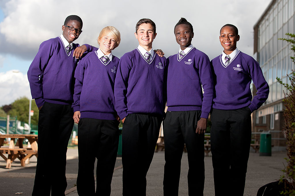 Stanground Academy New Uniform @ martinbond.com